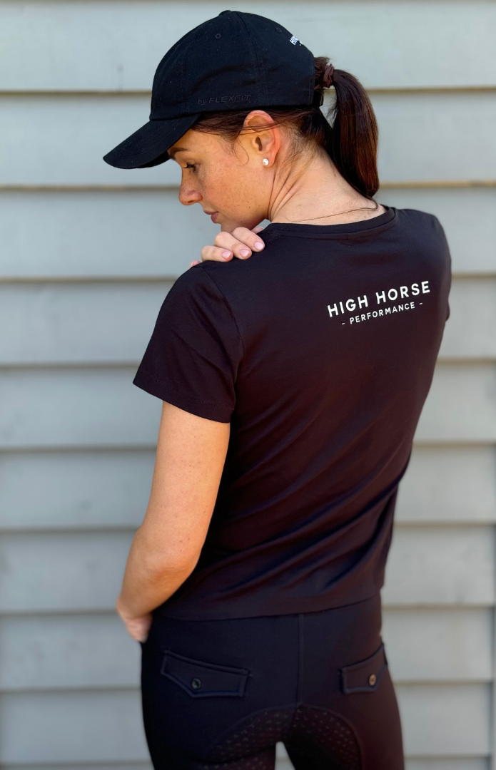 Piece Tee - 100% Cotton Crew Neck – High Horse Performance