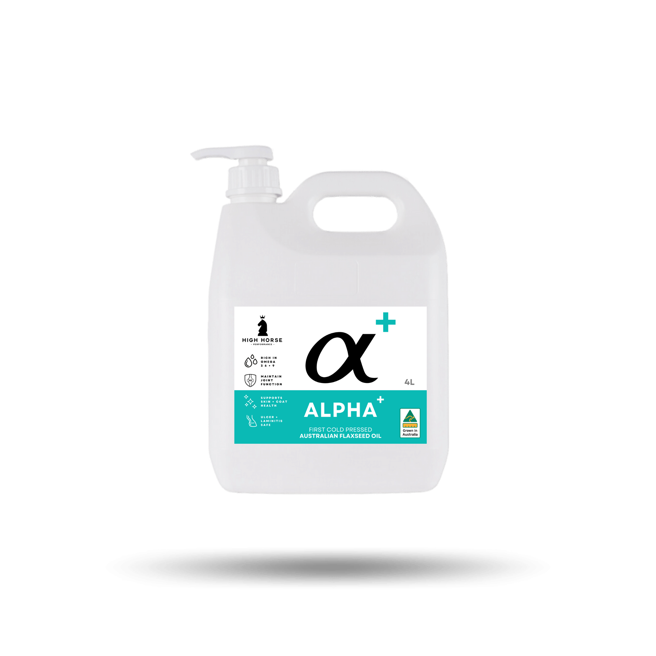 Alpha+ Plant-Based Oil for your Horse – High Horse Performance