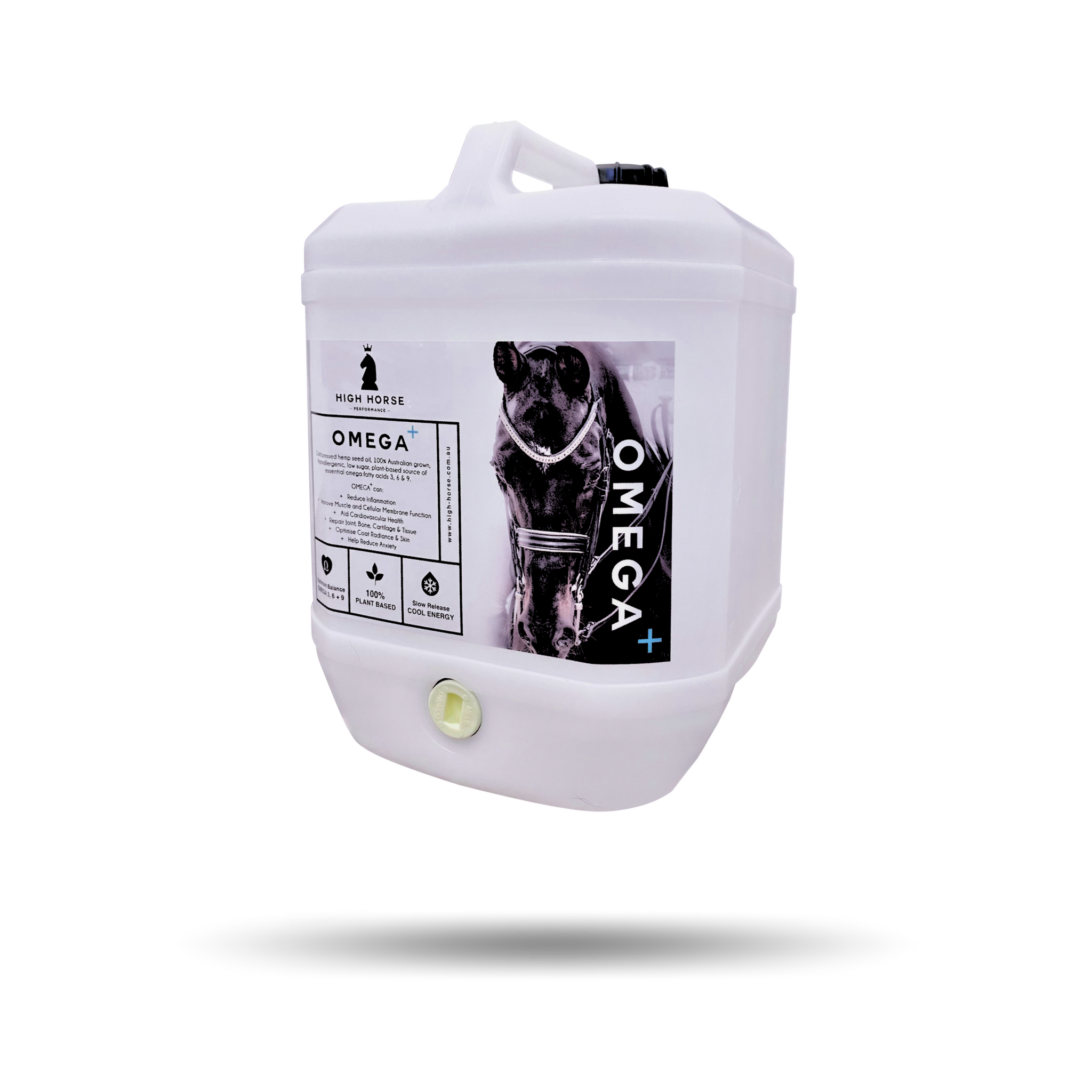Omega + Plant-Based Oil for your Horse – High Horse Performance