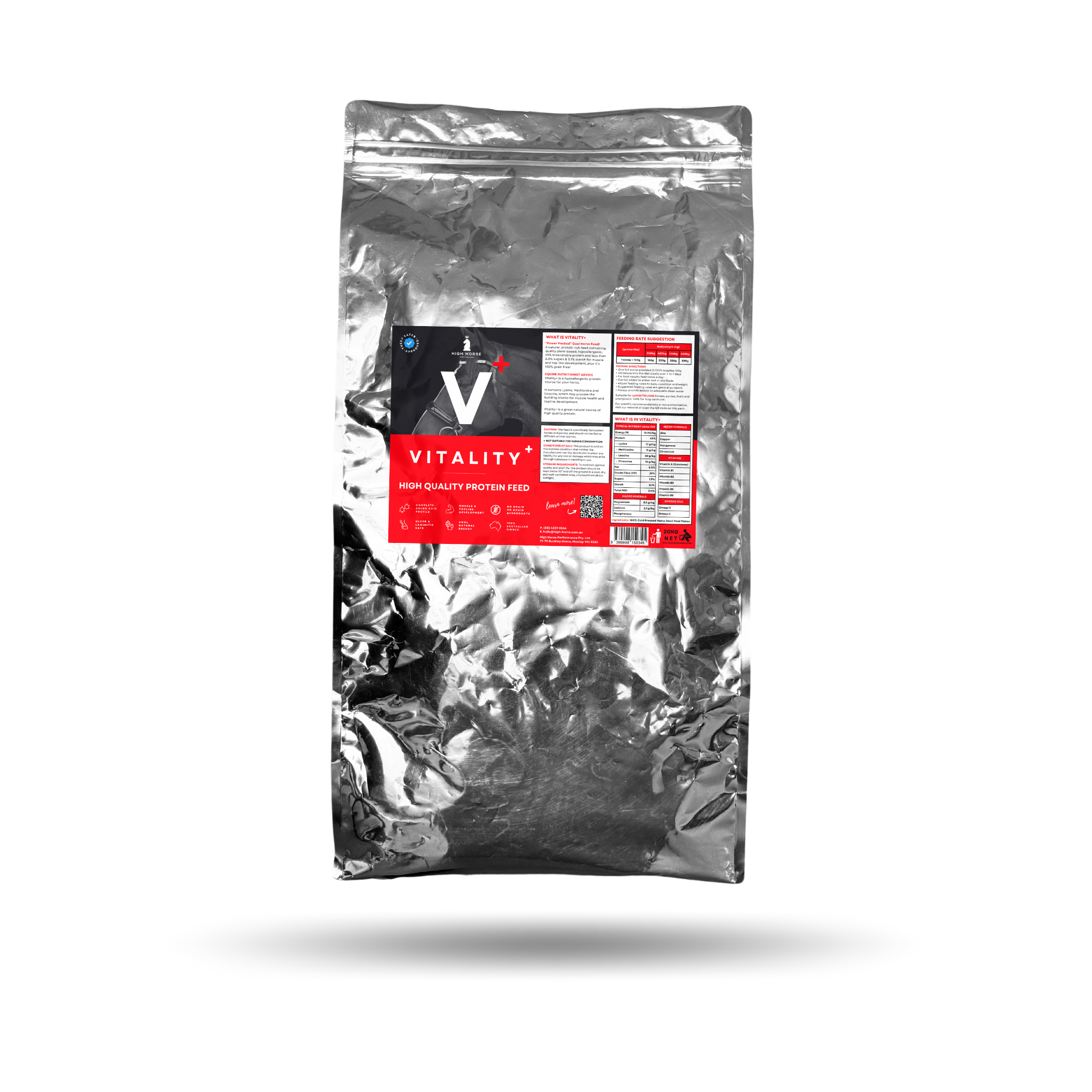 Vitality+ Horse Feed – High Horse Performance